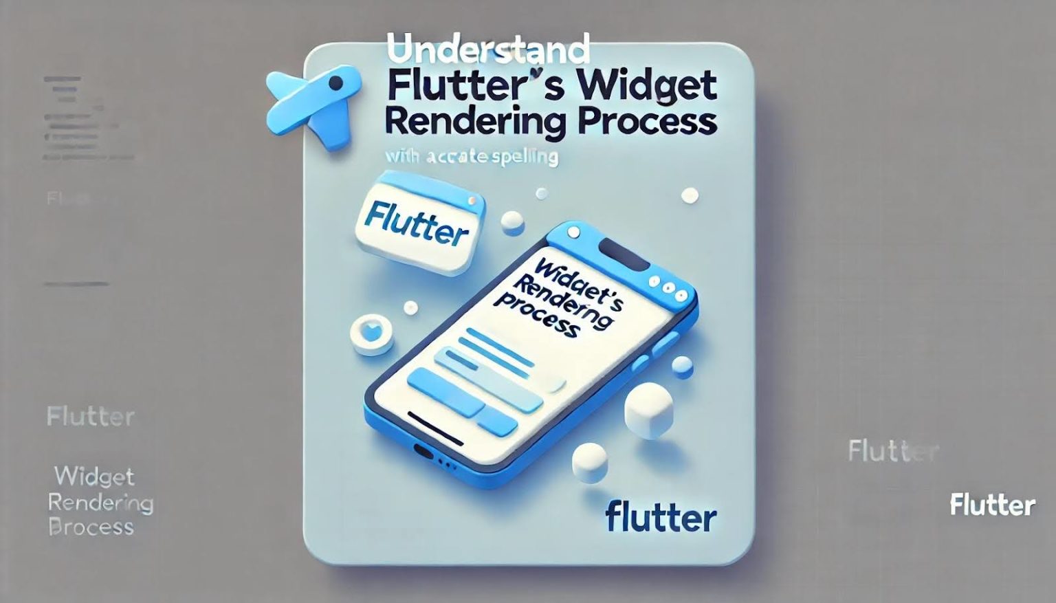 Understand flutter’s widget rendering process – Exabyting